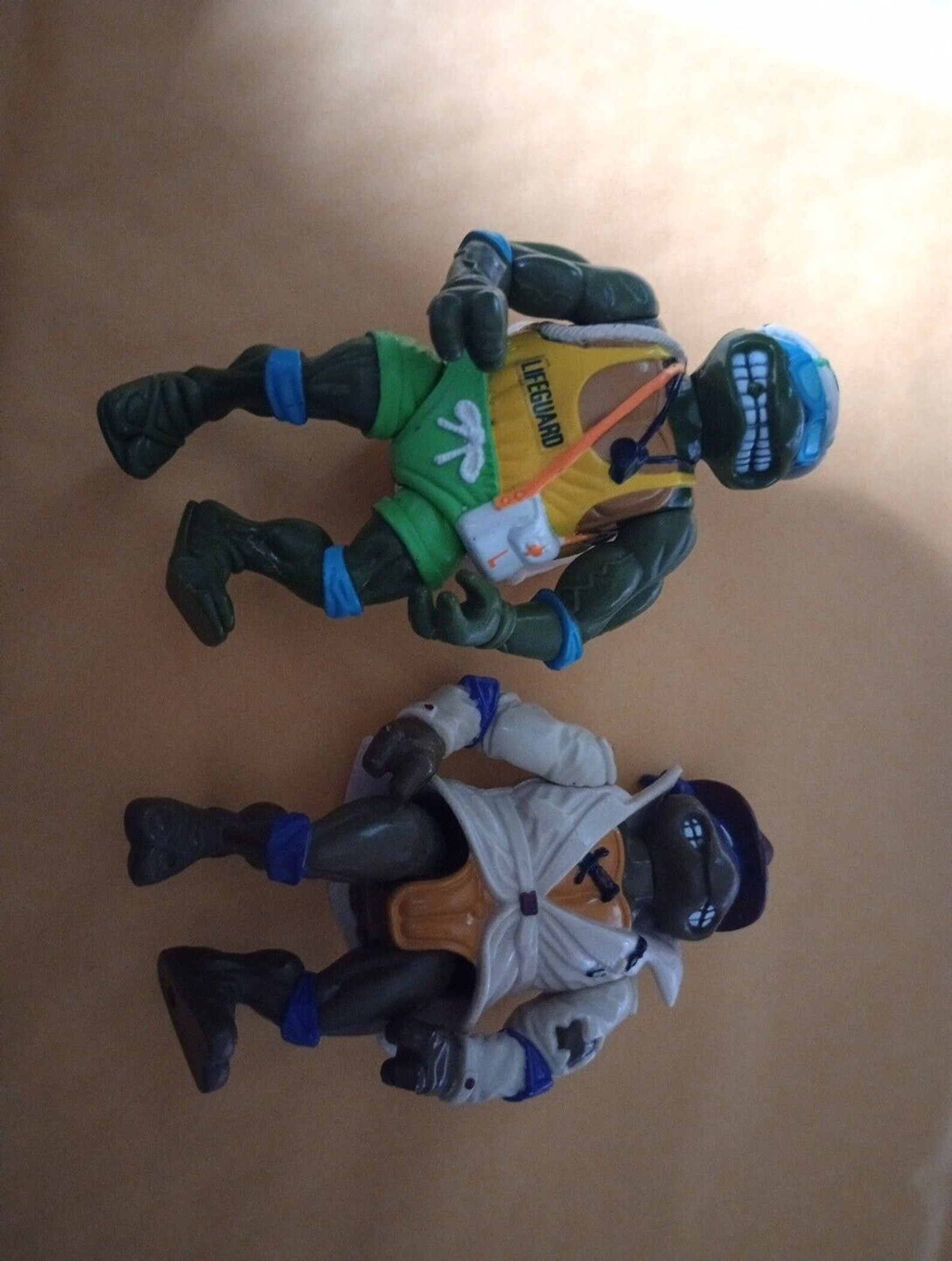 Vintage 1992 TMNT Lifeguard Leo and Undercover Detective Donatello ...