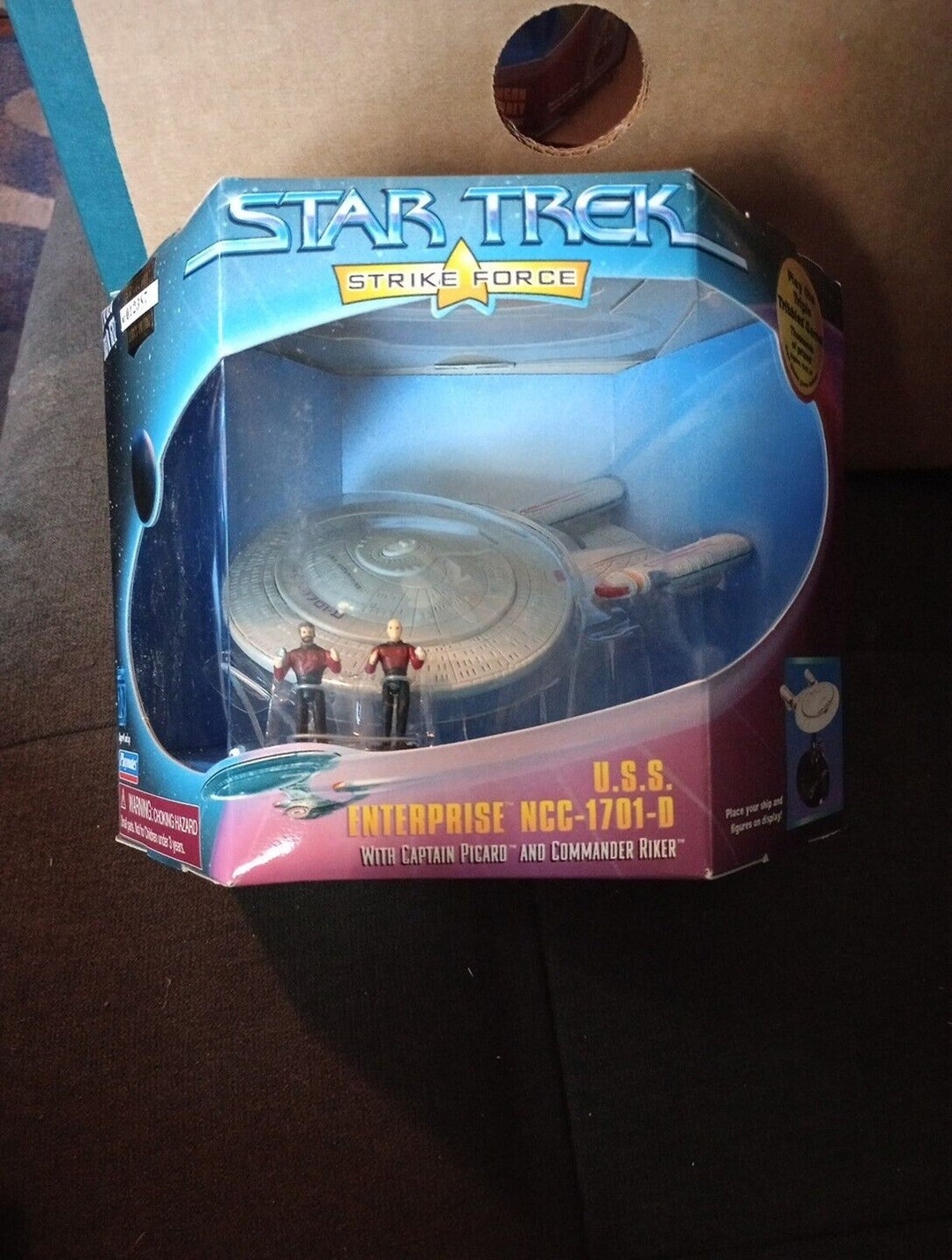 Star Trek Strike Force USS Enterprise NCC-1701-D Picard & Riker ...