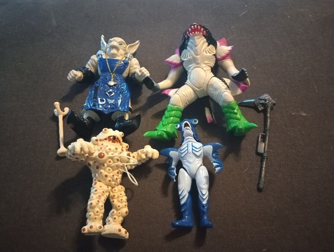 Power Rangers Villains and Bad Guys 90s Evil Lot 4 Figures Vintage ...