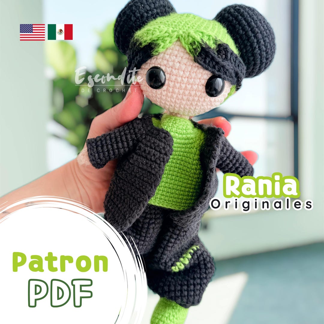Billie Eilish Amigurumi PDF Pattern – Amigurumi Crochet Doll – Pattern ...