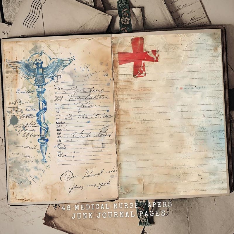 Medical Theme Journal - Etsy UK