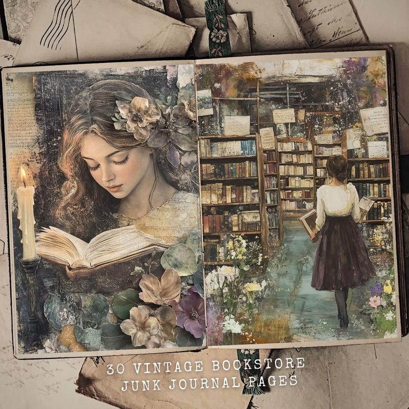 Junk Books - Etsy