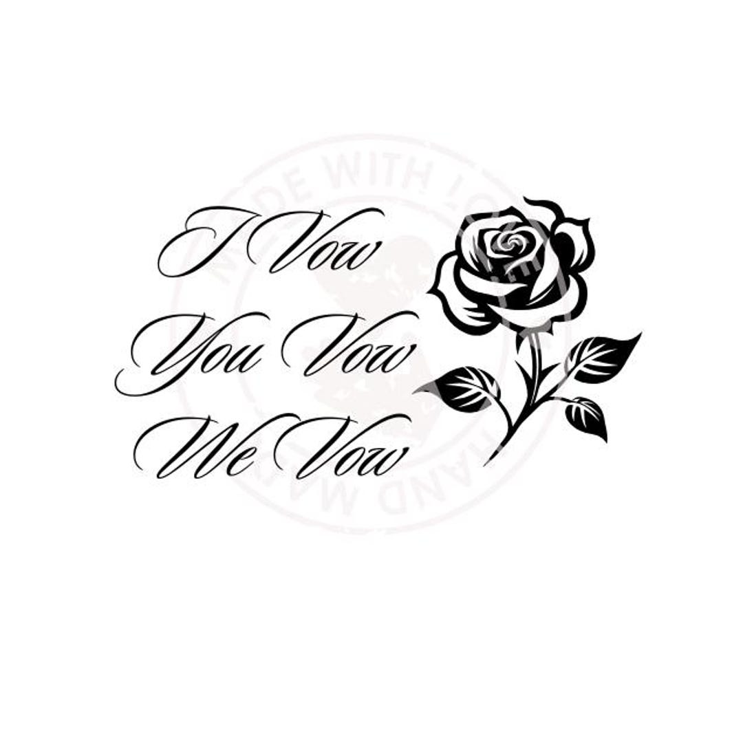 The LORDS Vow SVG/PNG File - Etsy
