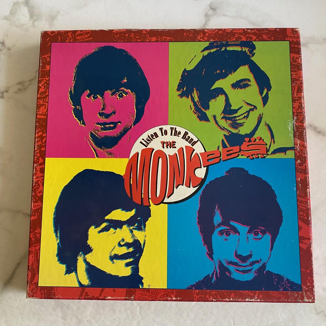 The Monkees 4 Cassette Boxed Set With Booklet. Please Read Description ...