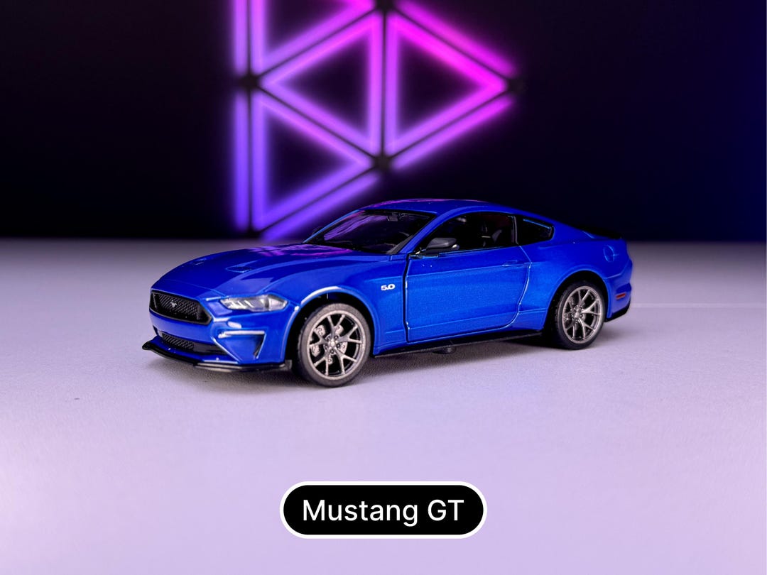 1:34 Scale Ford Mustang GT 2018 Detailed Scaled Model Without Case - Etsy