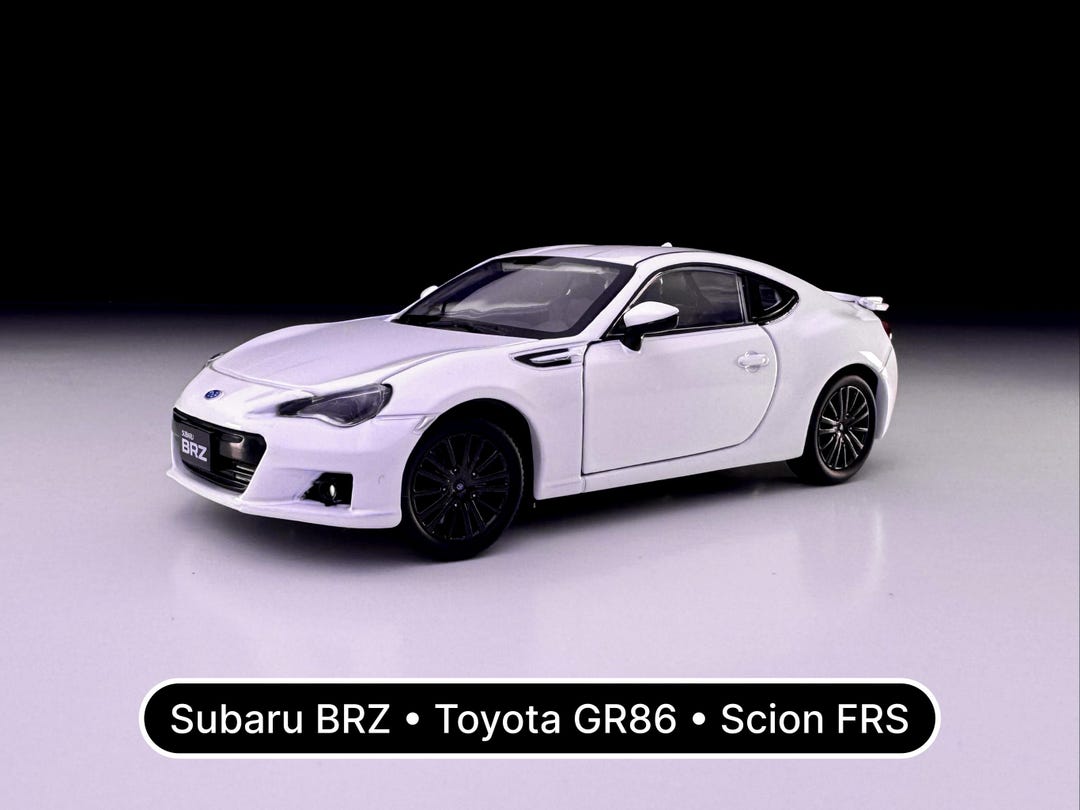 1:32 Scale Subaru BRZ, Detailed and Fully Openable Scaled Model - Etsy
