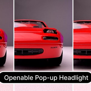 1/32 Scale Mazda MX-5 Miata Pop up Headlight Removable Hardtop Without Case - Etsy