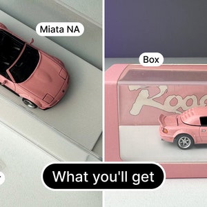 1/64 Mazda MX-5 Pop up Headlight Removable Hardtop Showcase Display Diecast Toy - Etsy