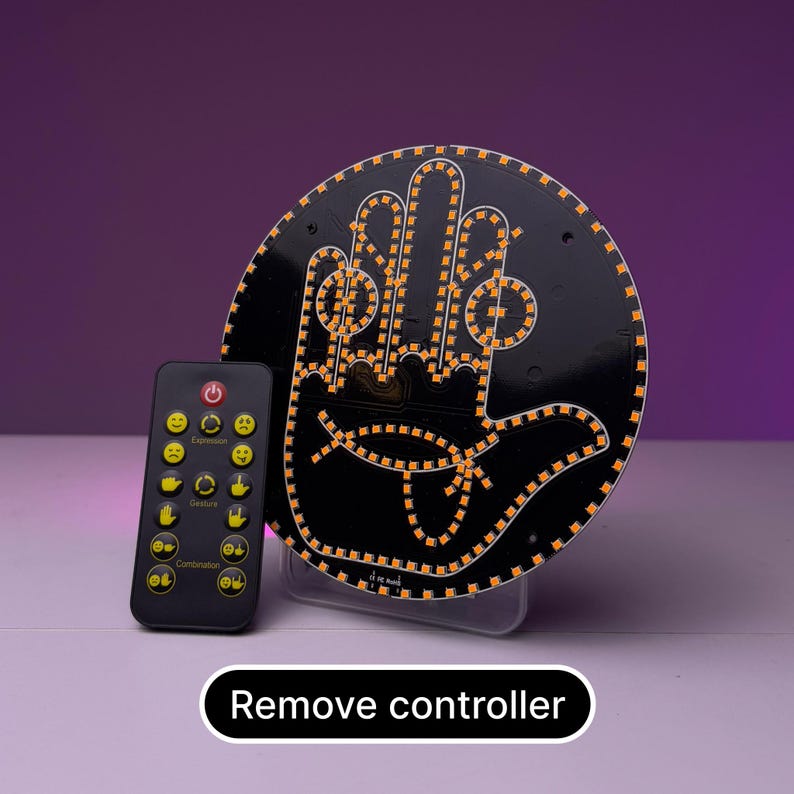 LED Gesture Light – Smiles, Fingers - Etsy