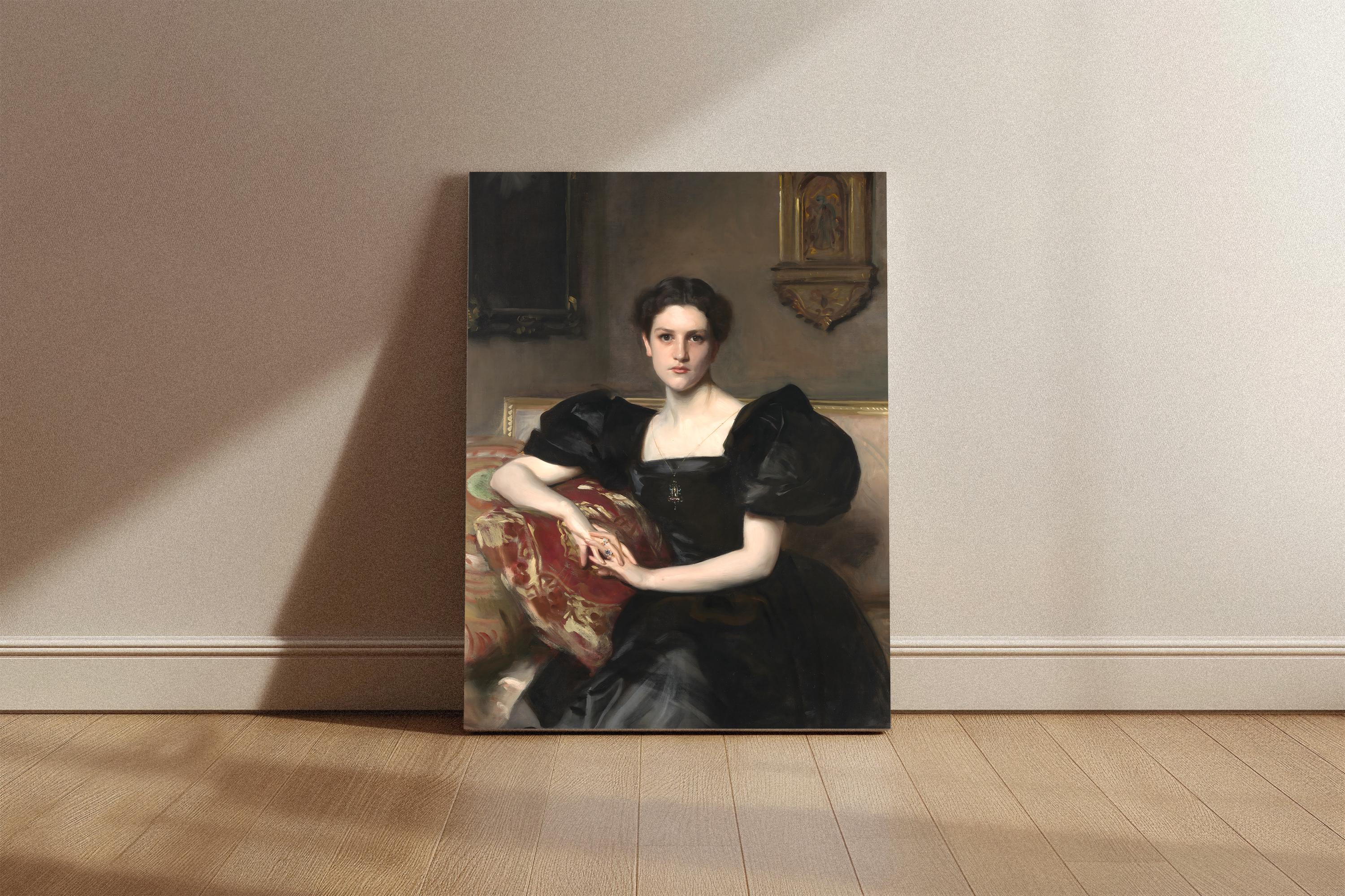 Vintage Portrait Art Print Digital Download Antique Wall Decor ...