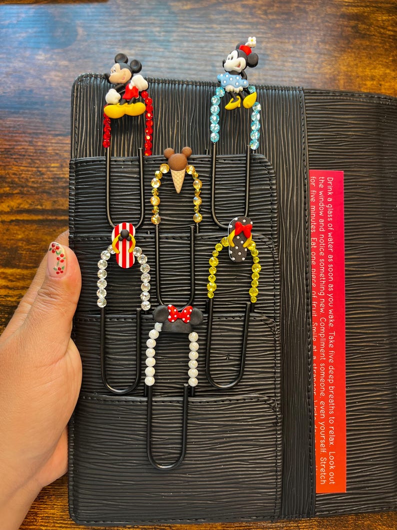 Believe in the Magic Paper Clips | Decorative Binder Clips | Stylish ...