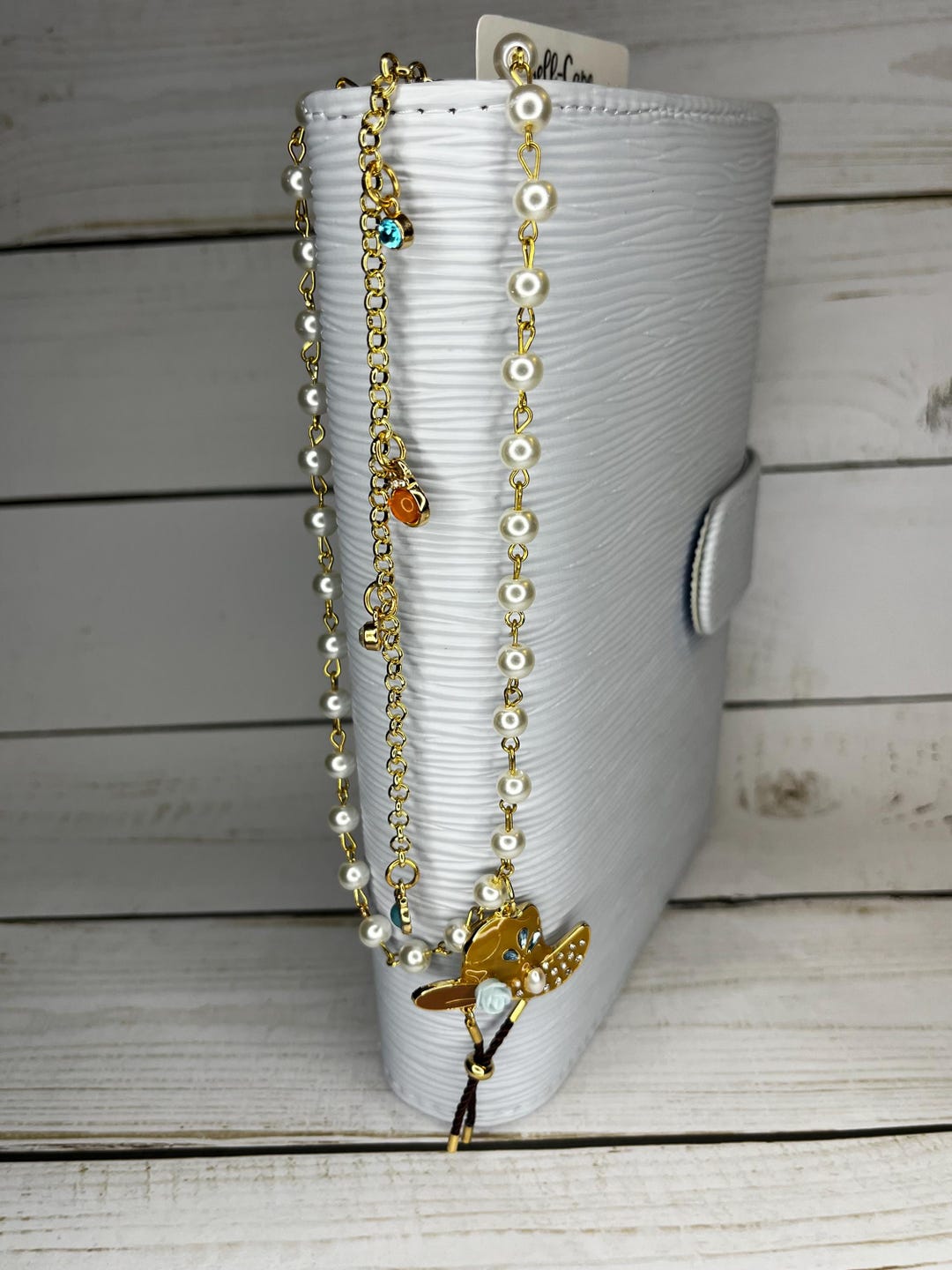 Handmade Beaded Planner Charm: Cowboy Hat, Gemstone Detail - Etsy