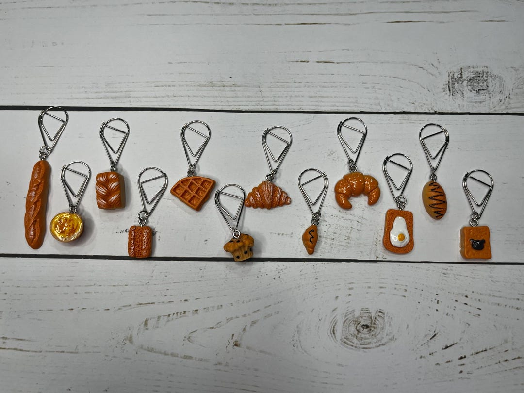 Binder Accessory Charms | Bread Charms | Savings | Planner Accessories ...