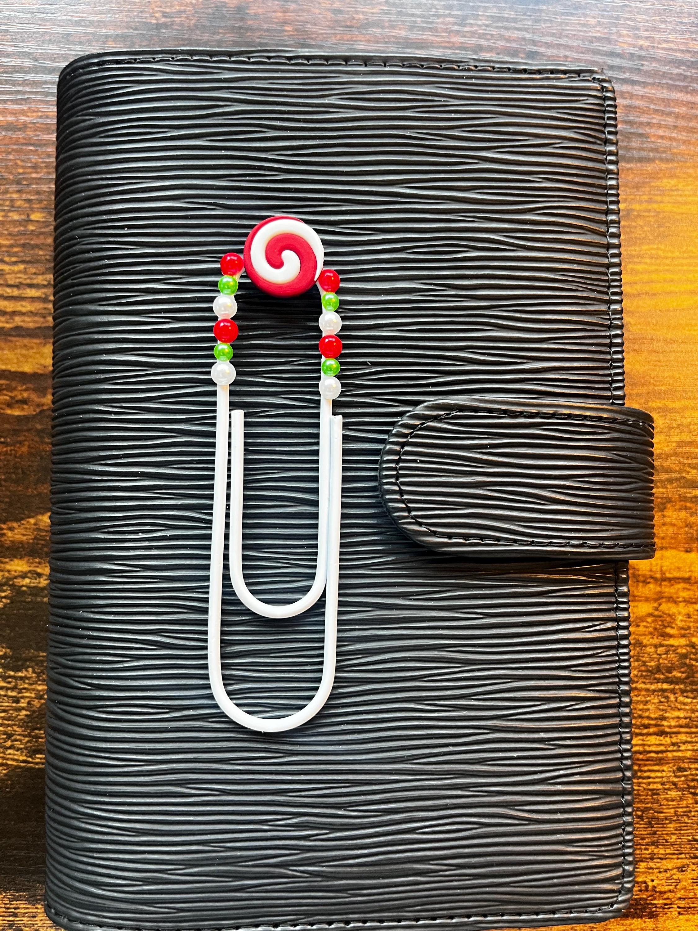 Christmas Paper Clips | Decorative Large Paper Clip | Festive Planner ...