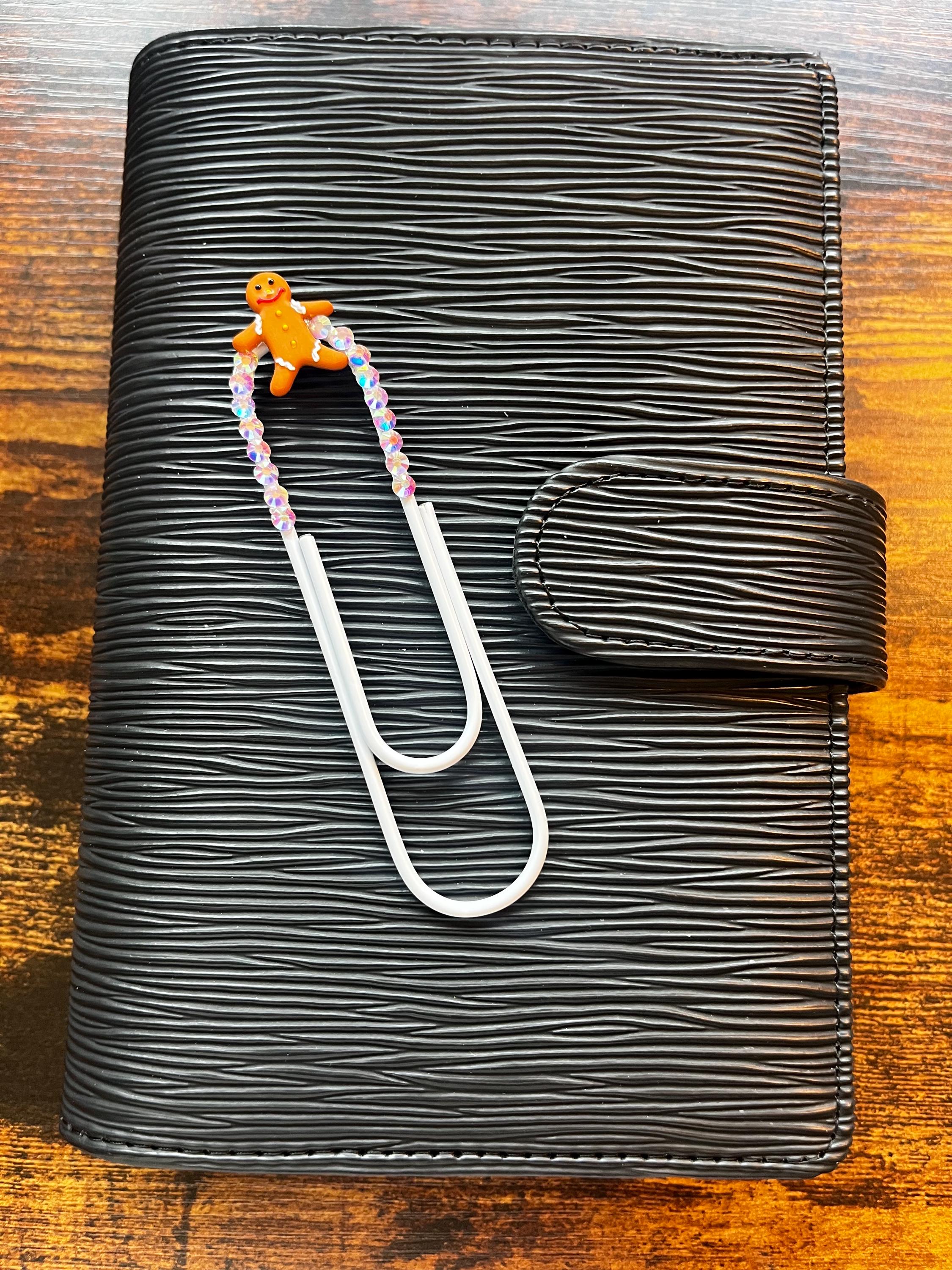 Christmas Paper Clips | Decorative Large Paper Clip | Festive Planner ...