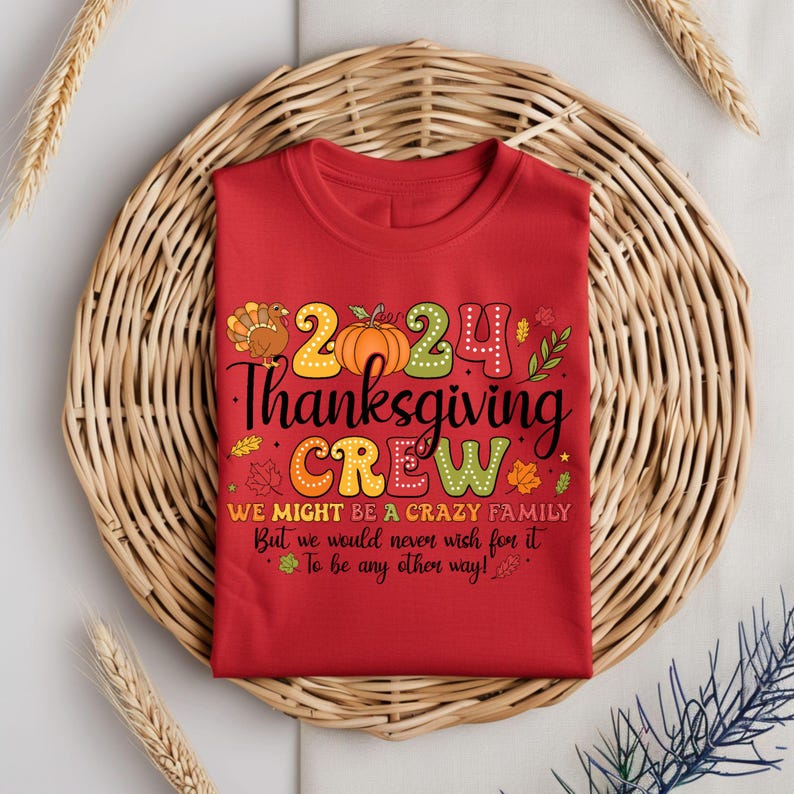 2024 Thanksgiving Crew Png, Family Thanksgiving Png, Thanksgiving Crew ...