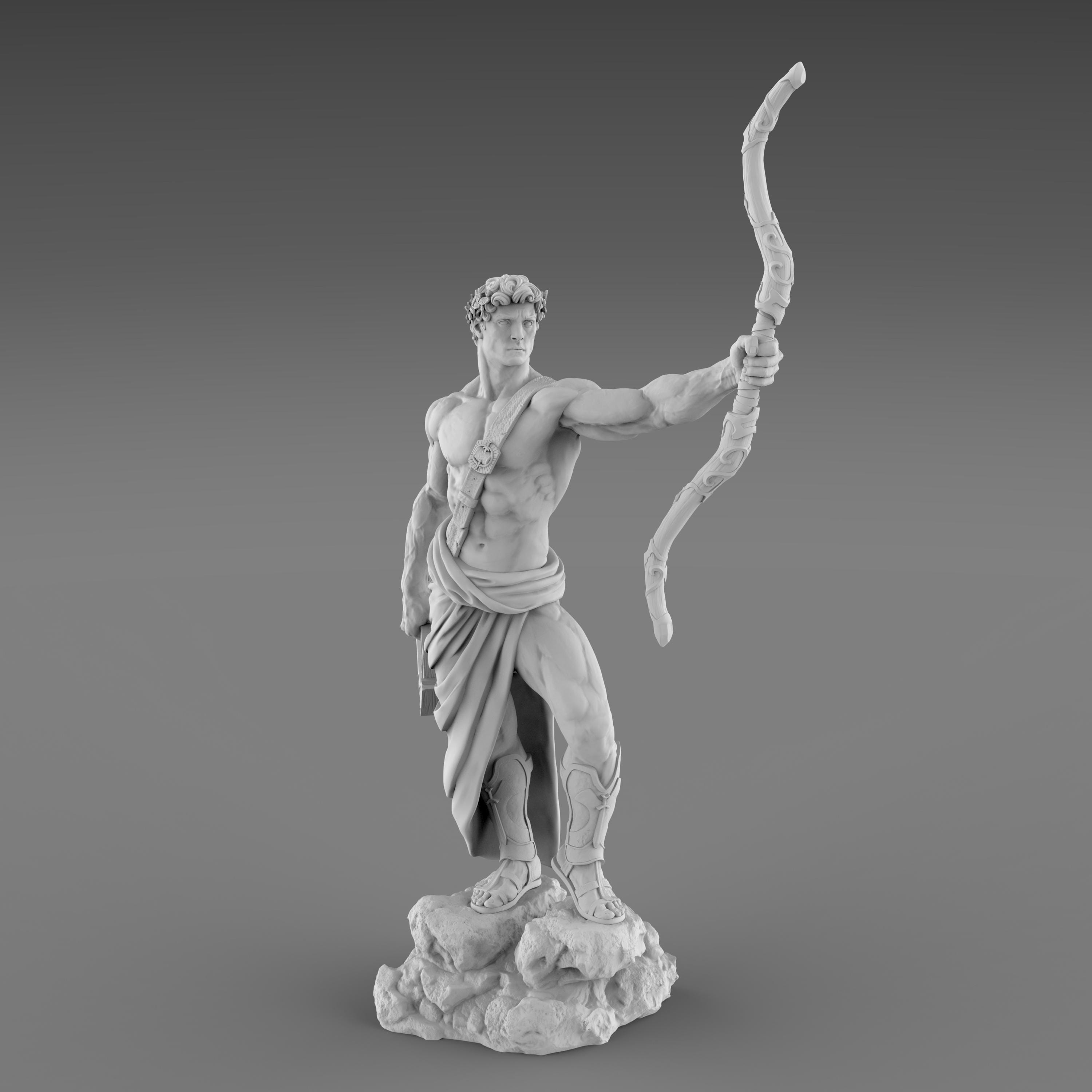 Apollo Lyre And Bow And Arrow