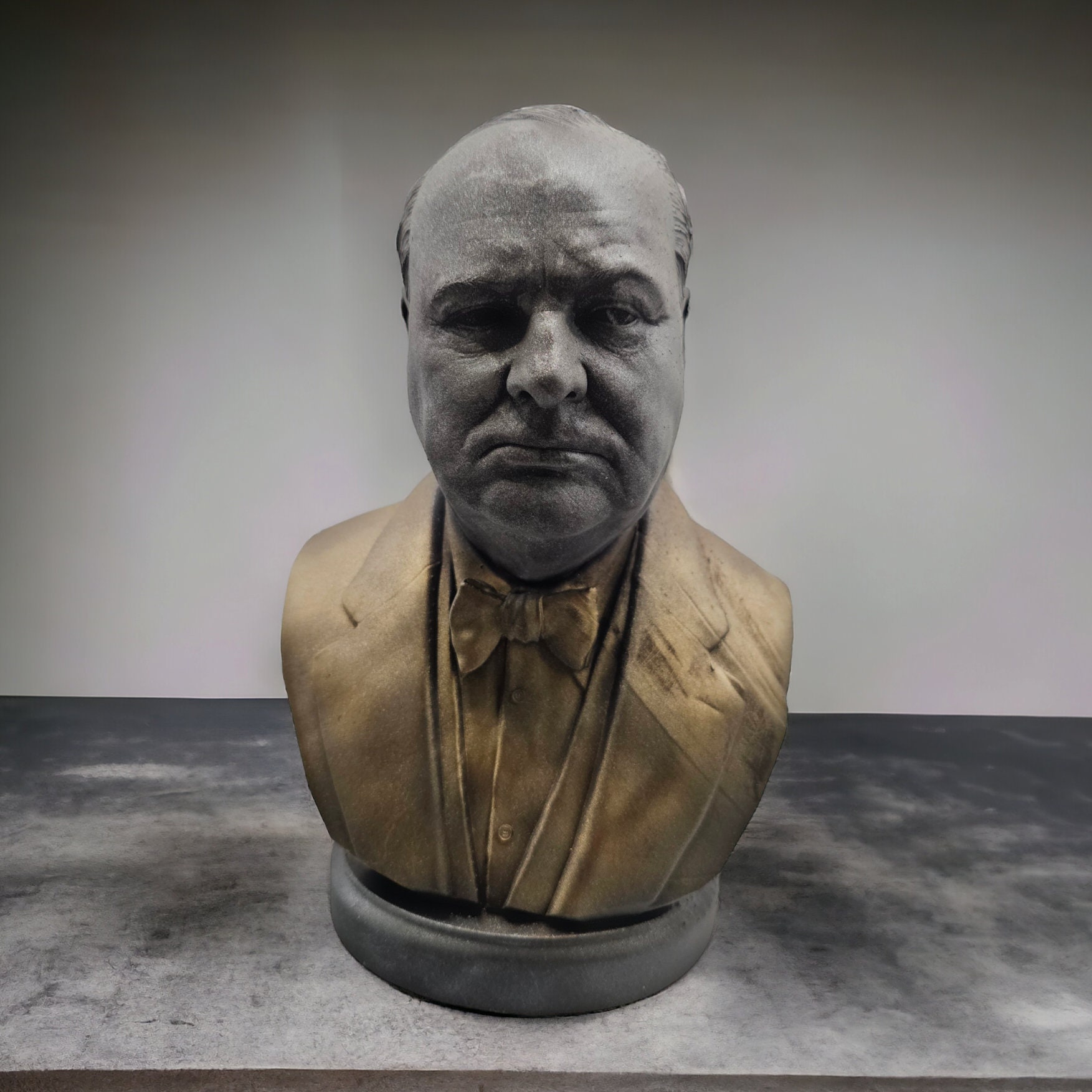 Winston Churchill Figurine | Various Sizes - Etsy