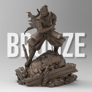 The Phantom Ronin Sculpture | Various Styles - Etsy