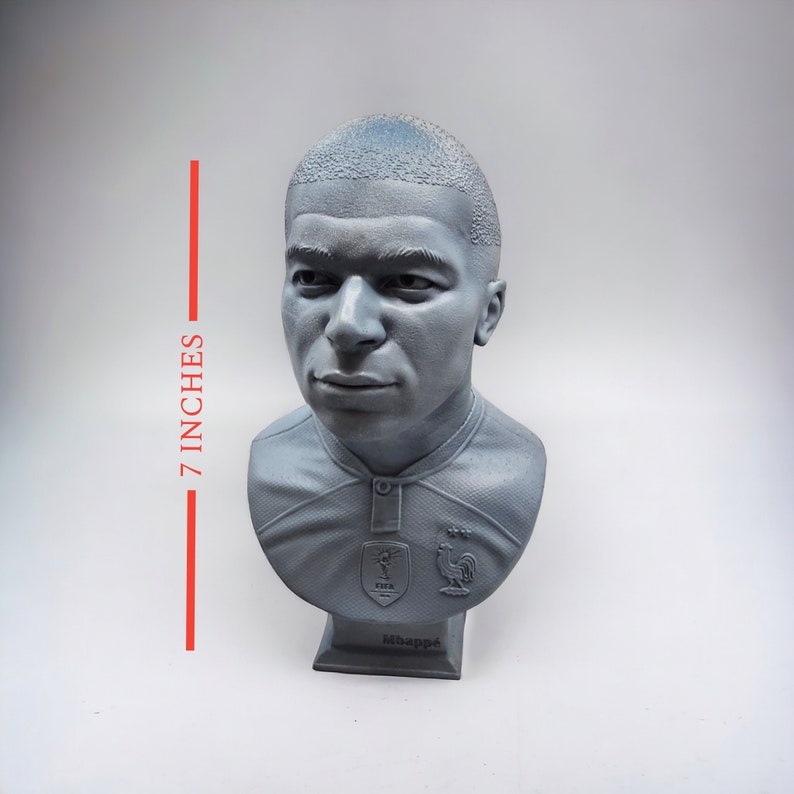 Kylian Mbappe Figurine Various Sizes & Colors - Etsy