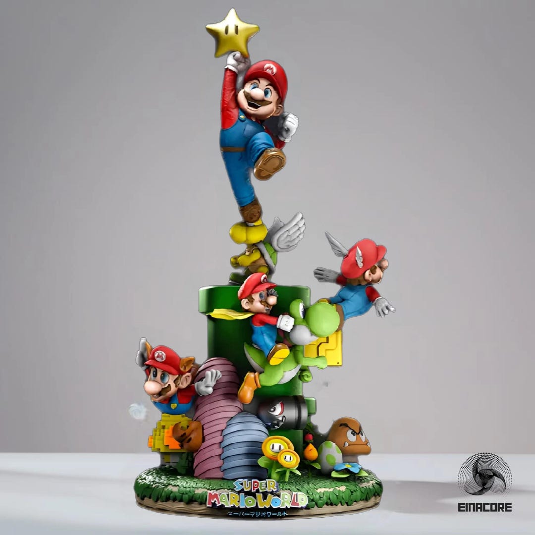 Super Mario Video Game Various Sizes - Etsy