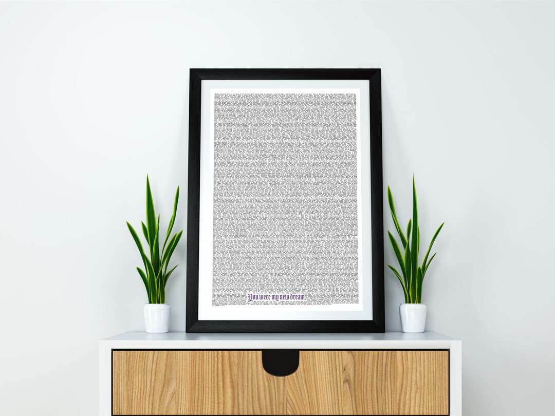 Entire Script Poster - Tangled - Digital Download - Etsy