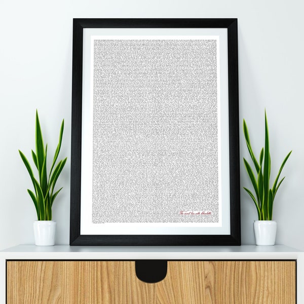 Script Poster - Etsy