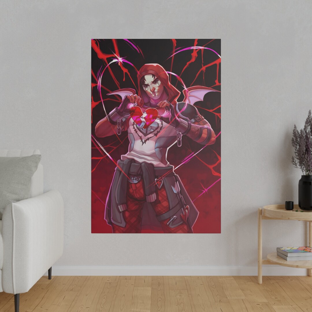 Reaper Overwatch 2 Fan Made Merch Matte Canvas, Stretched, 0.75" - Etsy
