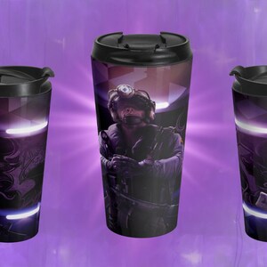 Rainbow Six Siege 'jackal' Travel Mug | 15oz Stainless Steel R6 Gaming ...