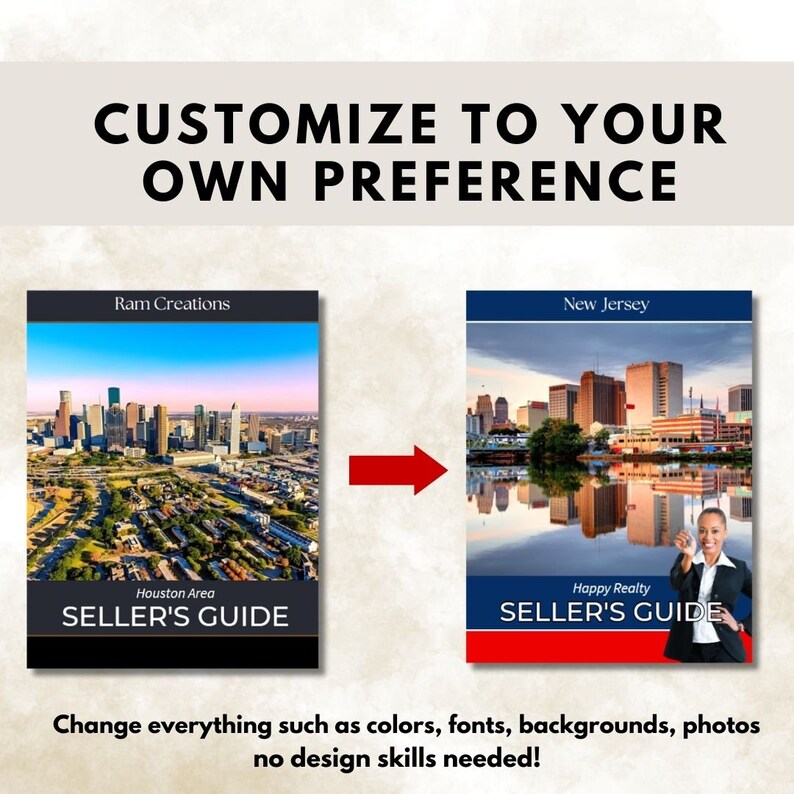 Real Estate Buyer & Seller Guide Bundle: Canva Templates - Etsy