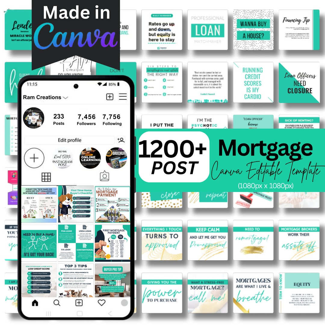 1200+ Mortgage Social Media Posts - Resize (story) and Have More Than ...