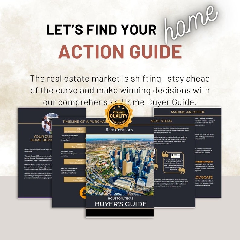 Real Estate Buyer & Seller Guide Bundle: Canva Templates - Etsy