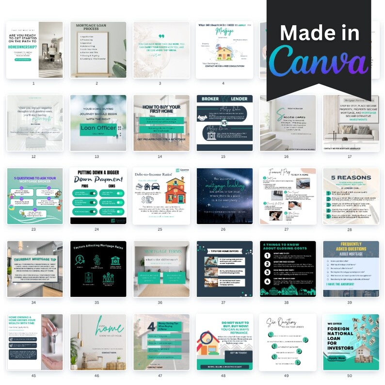 1200 Mortgage Social Media Posts Resize story and Have More Than 3000 ...