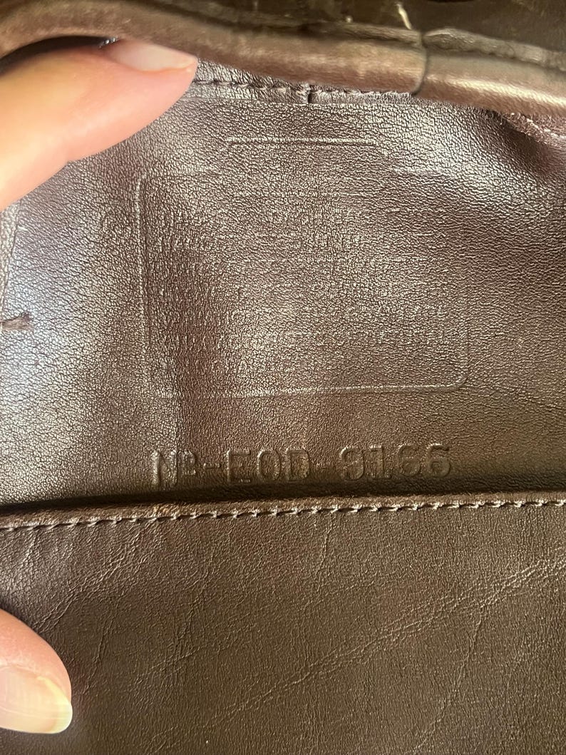 Vintage 1990 Coach Drawstring Bucket Bag Brown Leather Made USA - Etsy