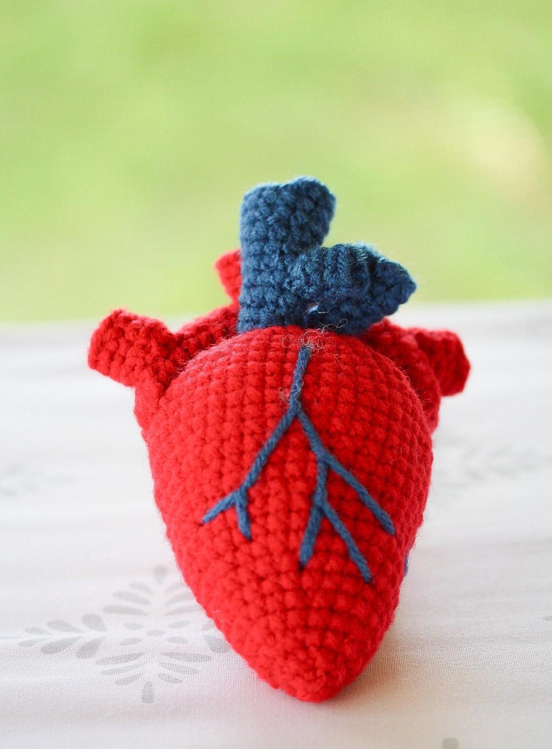 Crochet Anatomically-correct Heart - Etsy
