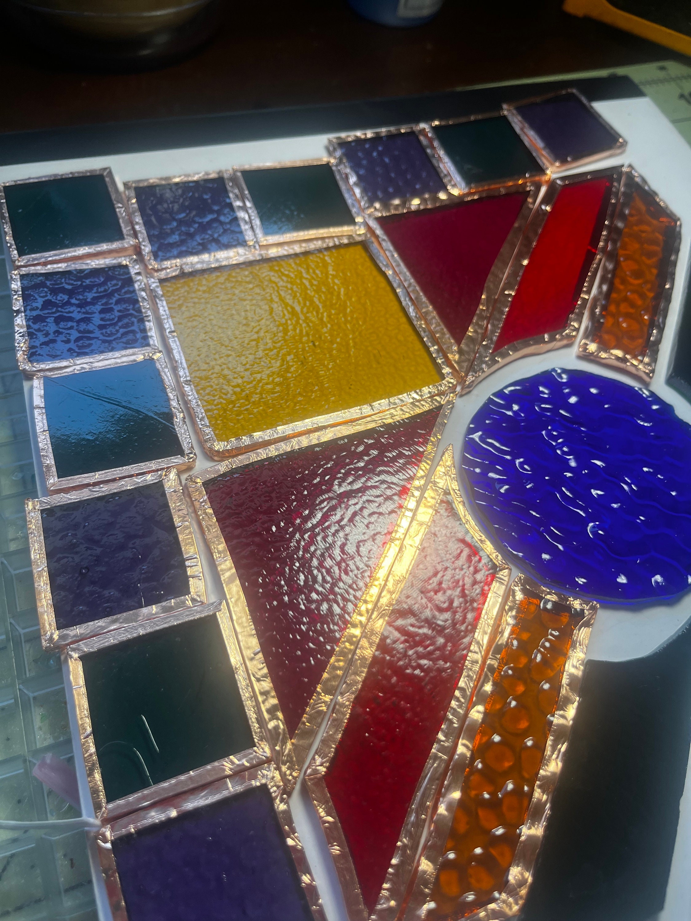 Discover the Charm of a Corner Hanging Glass Piece, Crafted From ...