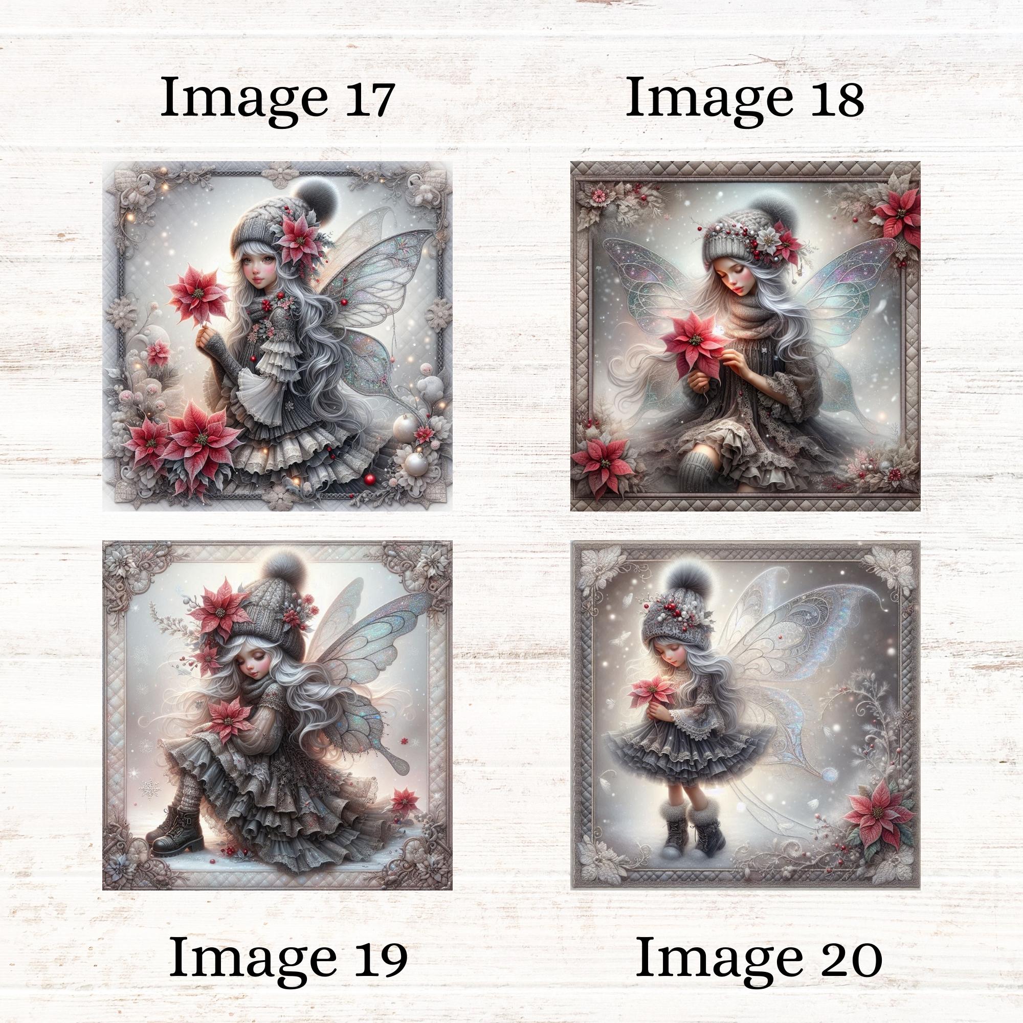 Quilt Fabric Panels – Snowkissed Fairy Sewing Art - Etsy