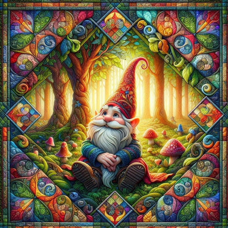 Diamond Painting Kit: Enchanted Woodland Wanderers Diamond Art - Etsy