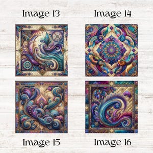 Paisley Dreams of Stardust Fabric Panels 20 Unique Designs for Quilting ...
