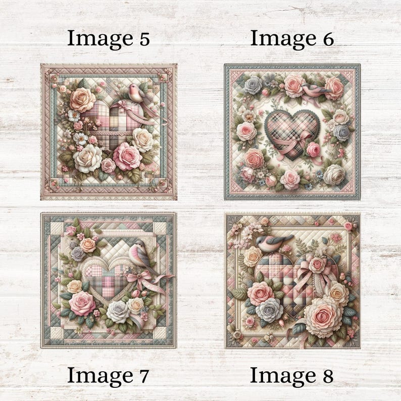 Quilt Fabric Panels – Love’s Garden of Beauty Sewing Art - Etsy