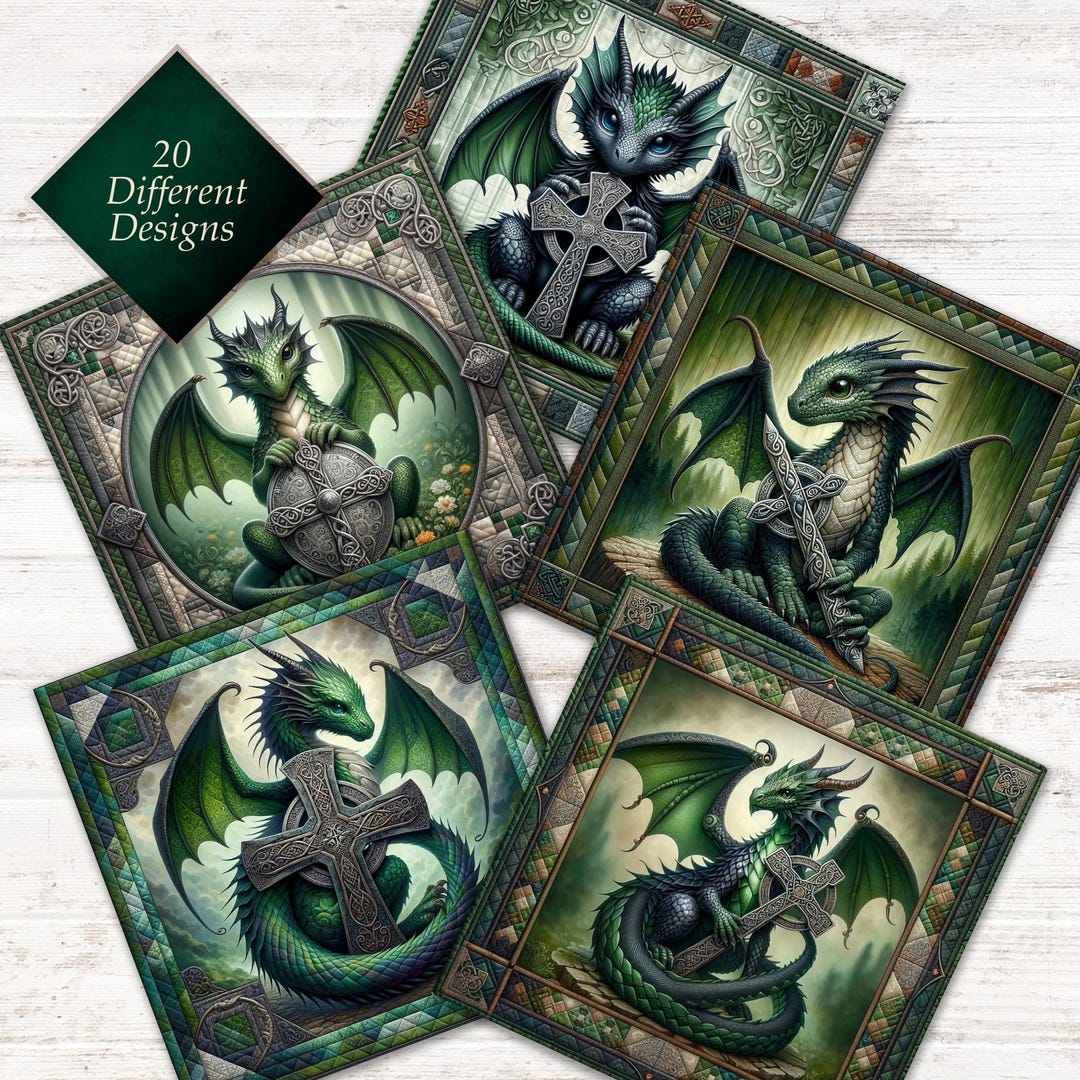 Elder Lore Fabric Panels - 20 Unique Designs for Sewing, Quilting ...