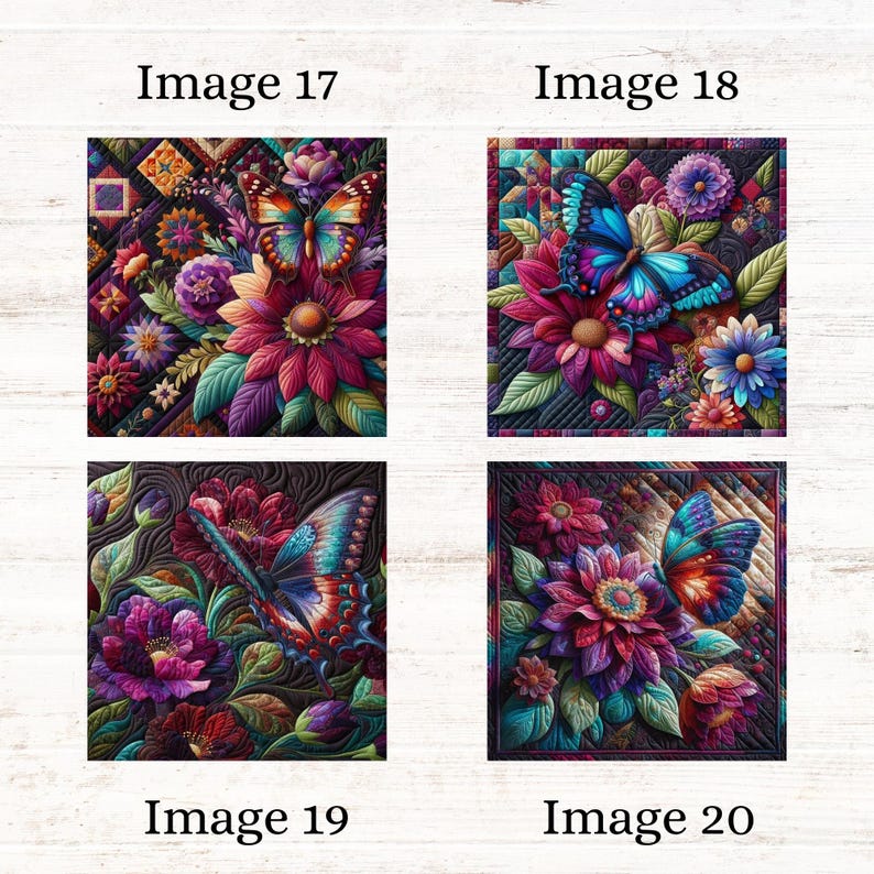 Quilt Fabric Panels – Velvet Wings Sewing Art - Etsy
