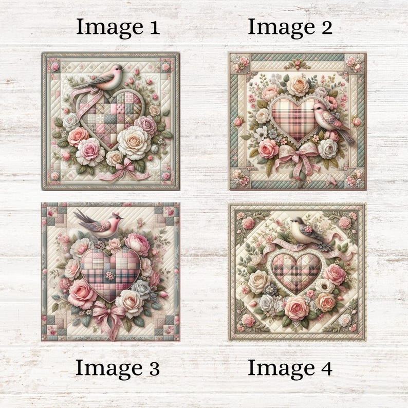 Quilt Fabric Panels – Love’s Garden of Beauty Sewing Art - Etsy