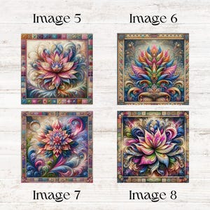 Radiant Bloom Art Fabric Panels - 20 Unique Designs for Quilting ...