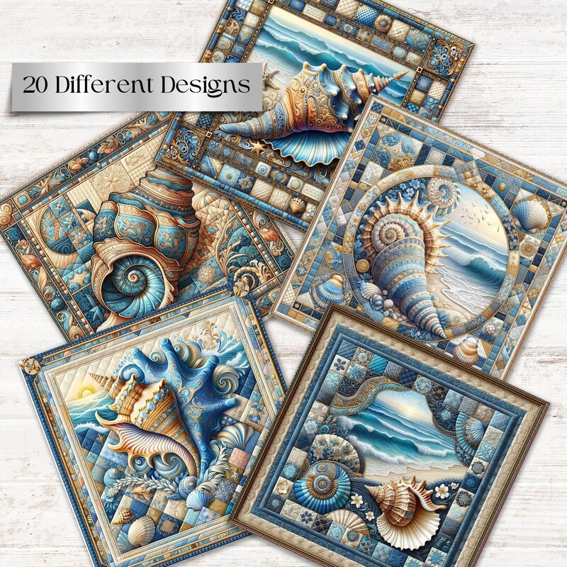 Ocean Quilt Panel - Etsy