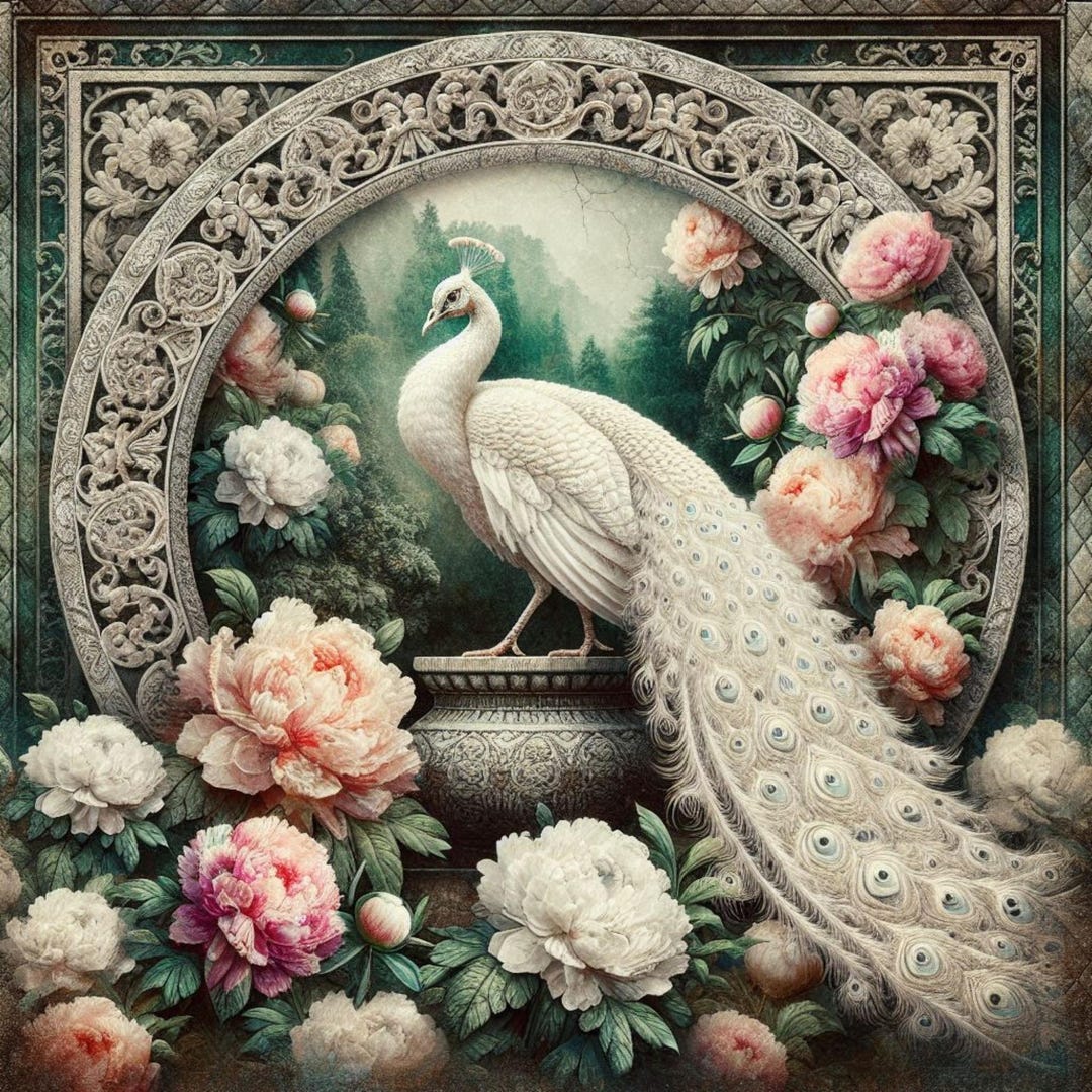 Quilt Fabric Panels – Victorian Garden Grace Sewing Art - Etsy