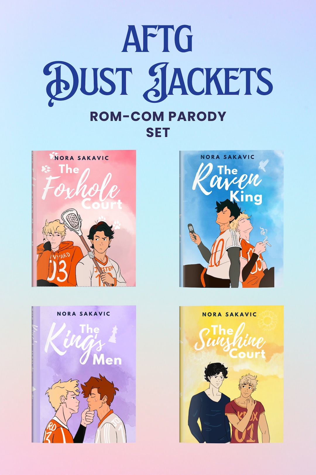 All for the Game Dust Jackets - AFTG Special Edition - Physical Set - Etsy