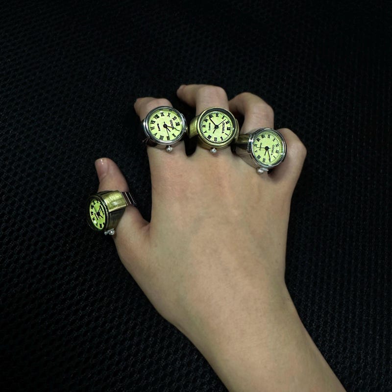 Finger Ring Watch - Etsy