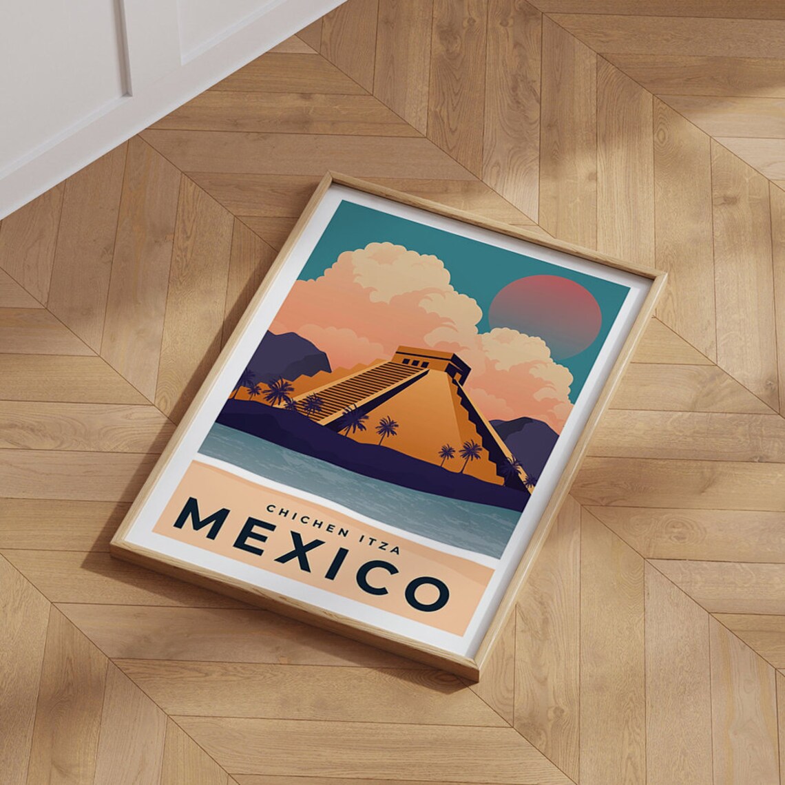 Vintage World Famous City Travel Poster, Travel Print, Travel Gift ...