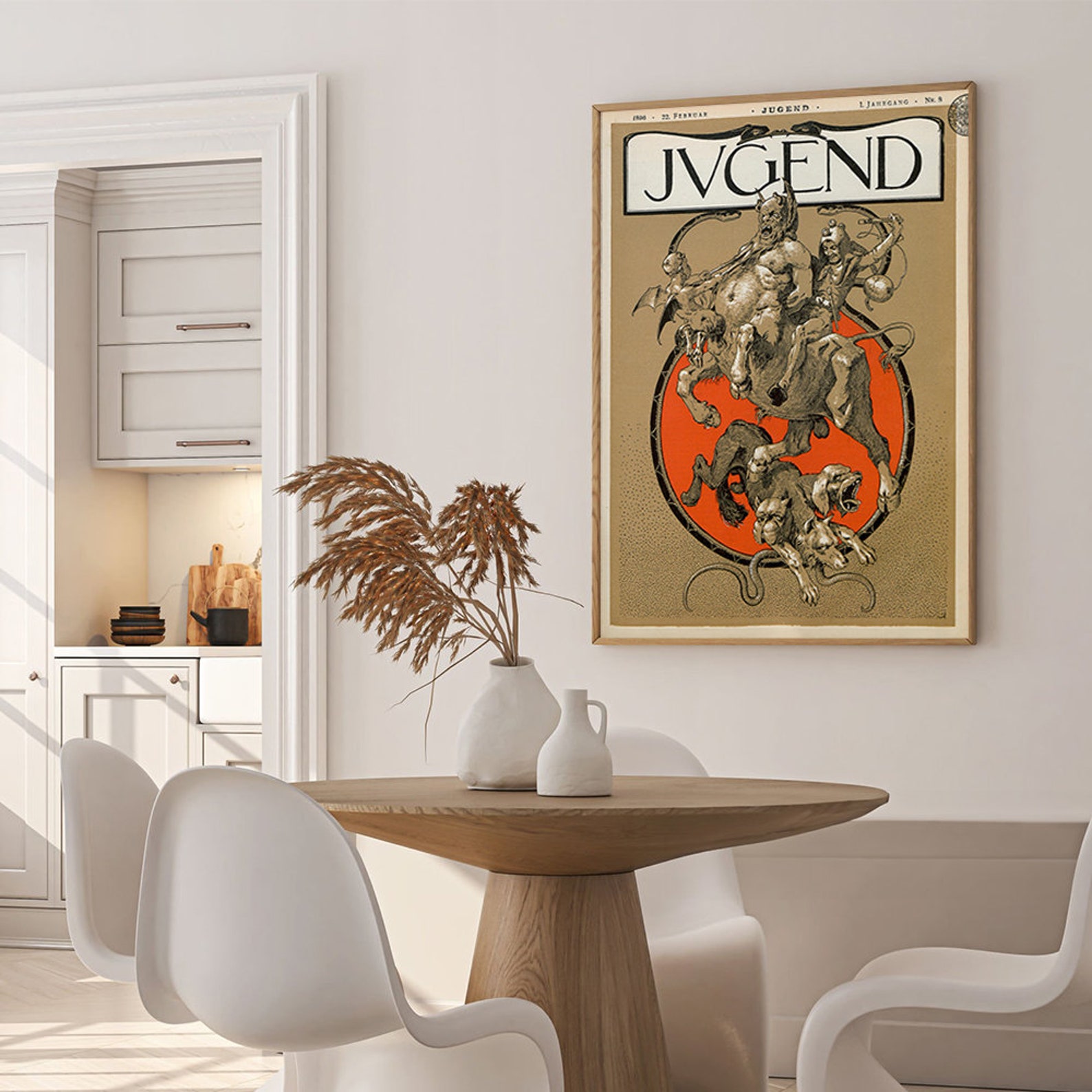 Jugend Magazine Cover, German Arts Magazine, Vintage Poster, Art ...